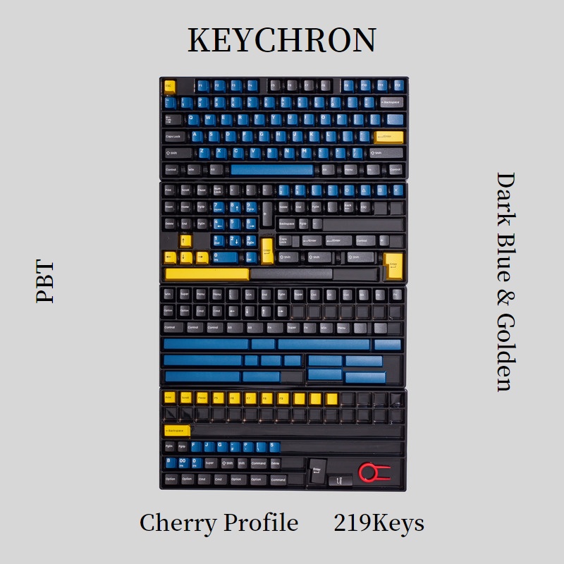 [SG Seller]Keychron Keyca Cherry Profile Double-Shot PBT Full Set ...