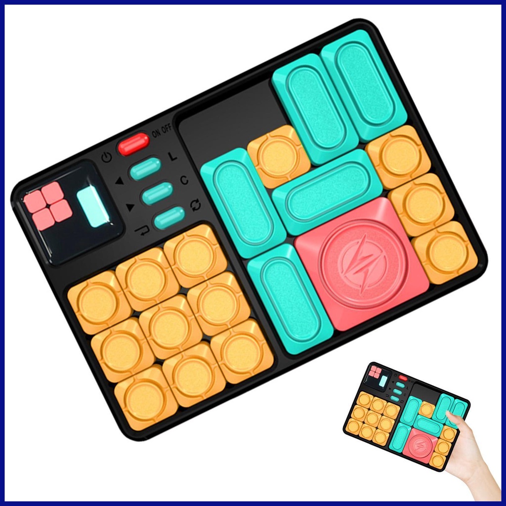 Super Maze Game Kids Sliding Puzzle Toy Puzzle Games With Magnetic Sliders Electronic Slide Puzzles For Adults Ki T43272