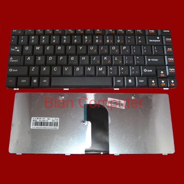 Lenovo 3000 G460 SERIES BLACK KEYBOARD | Shopee Singapore