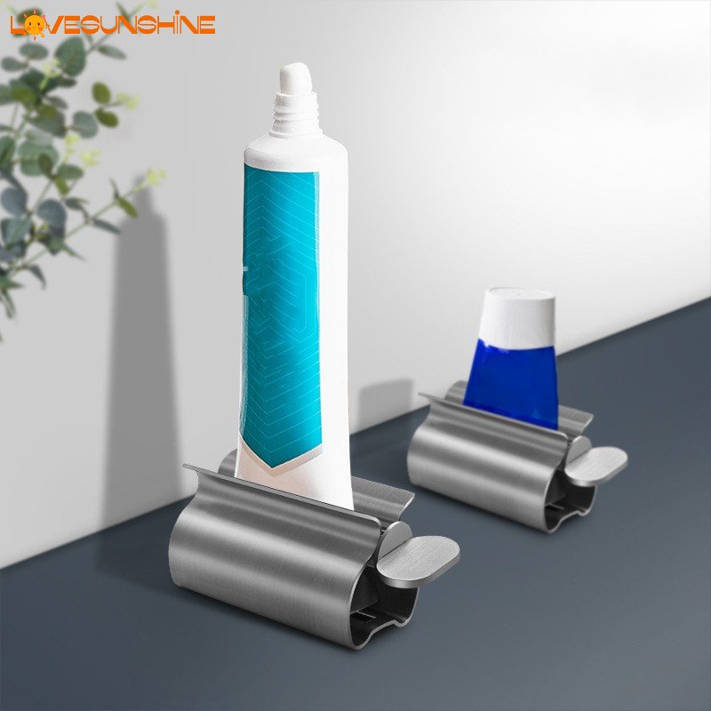 Toothpaste Dispenser Metal Extrusion Tool Lazy Tube Squeezer Pigment ...