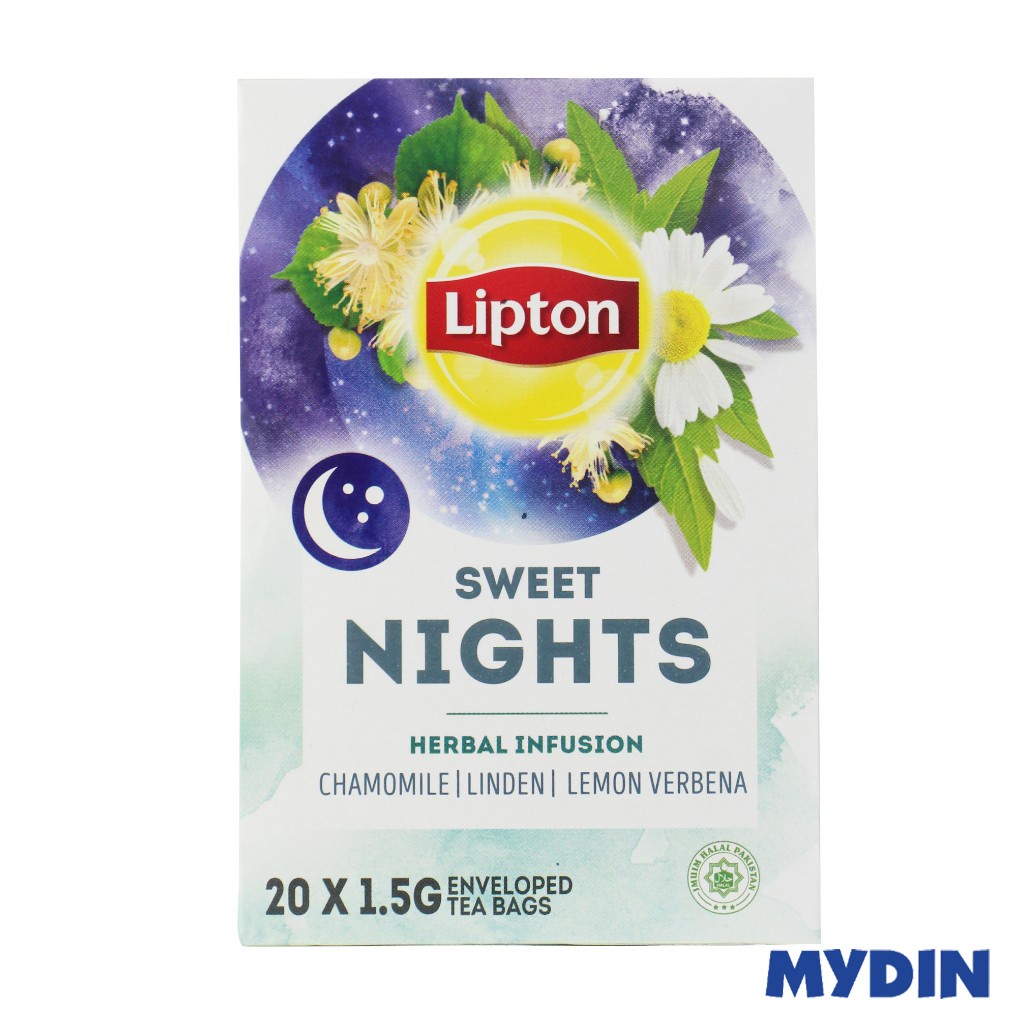 Lipton Sweet Nights Herbal Infusion (20 x 1.5g) | Shopee Singapore