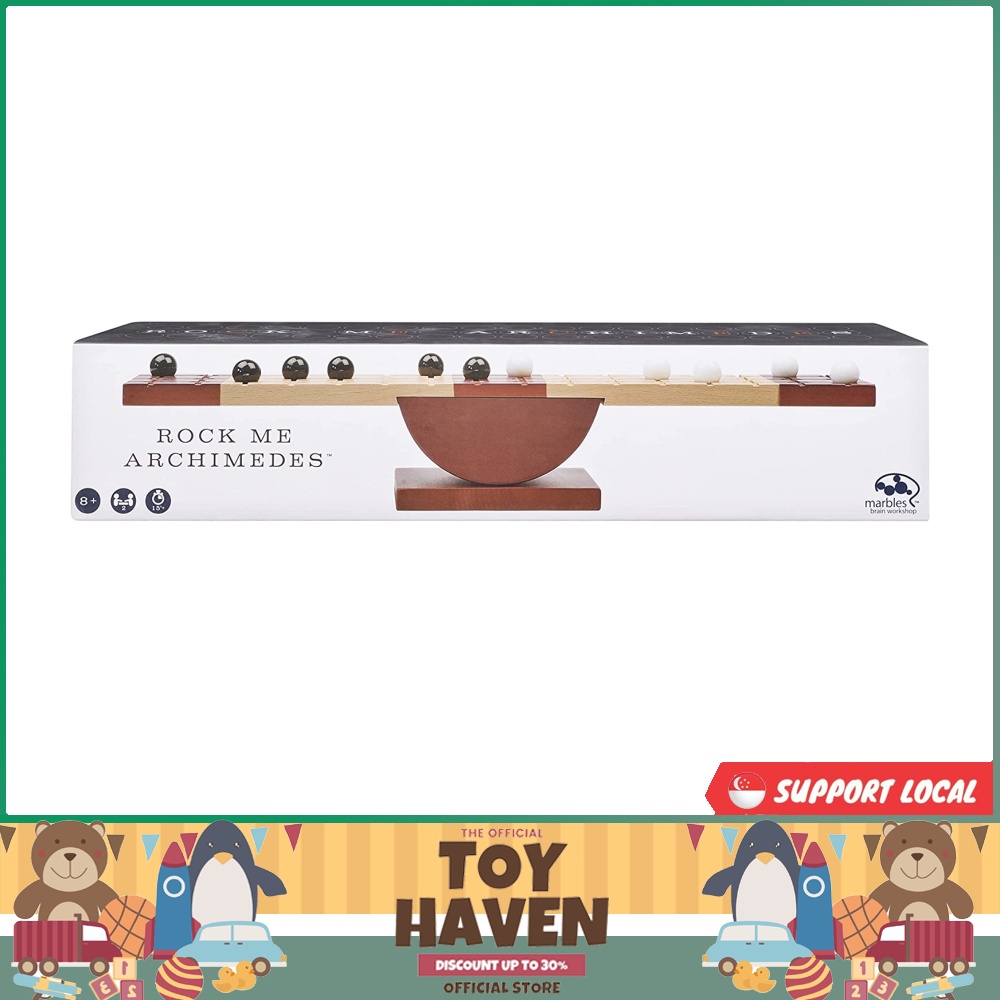 [sgstock] Rock Me Archimedes, Balancing Strategy Puzzle Marbles Family ...