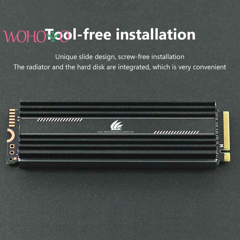 M.2 SSD Heatsink Cooler M2 2280 Solid State Hard Disk Radiator Thermal ...