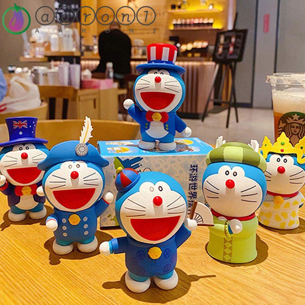 AARON1 Japanese Doraemon for Friend Action Figures Around The World ...