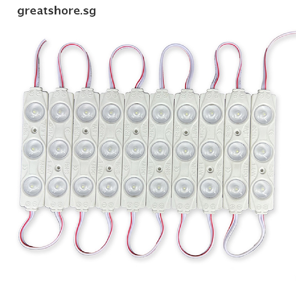 greatshore 20pcs DC12V SMD 3 LED Module Injection Waterproof IP67 ...