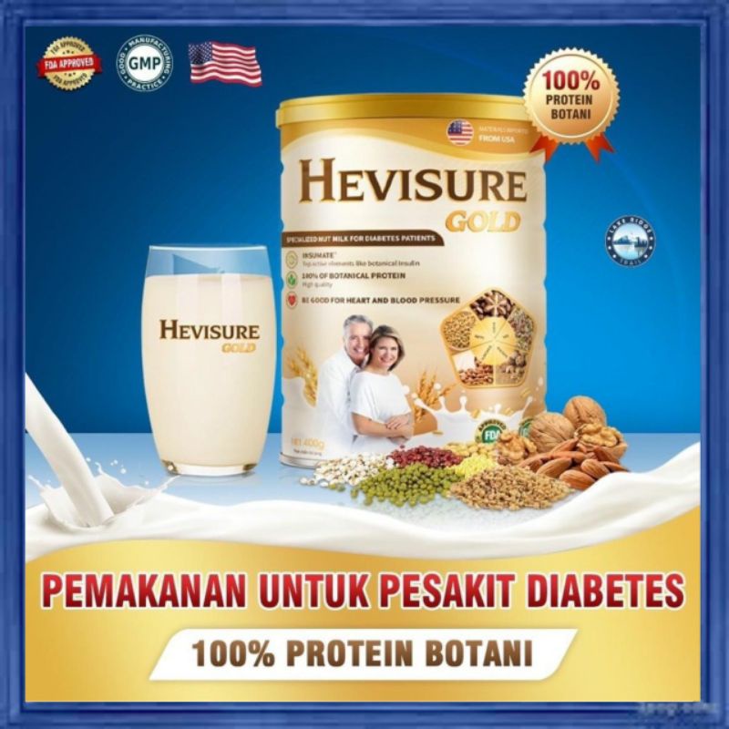 Hevisure Gold Diabetic Milk supports blood sugar after only 30 days of ...