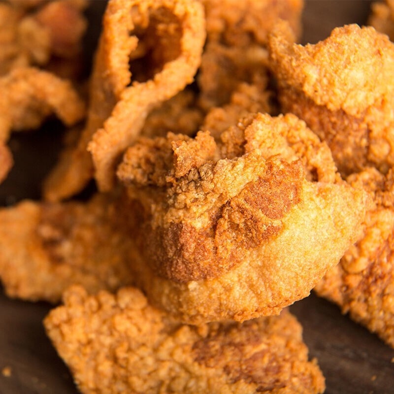 South Castle Flower Crispy Lard Dregs Fat Residue Crispy Pork Jerky ...