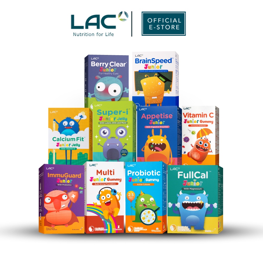 [LAC JUNIOR] Series Collection - Health For Your Children! | Shopee ...