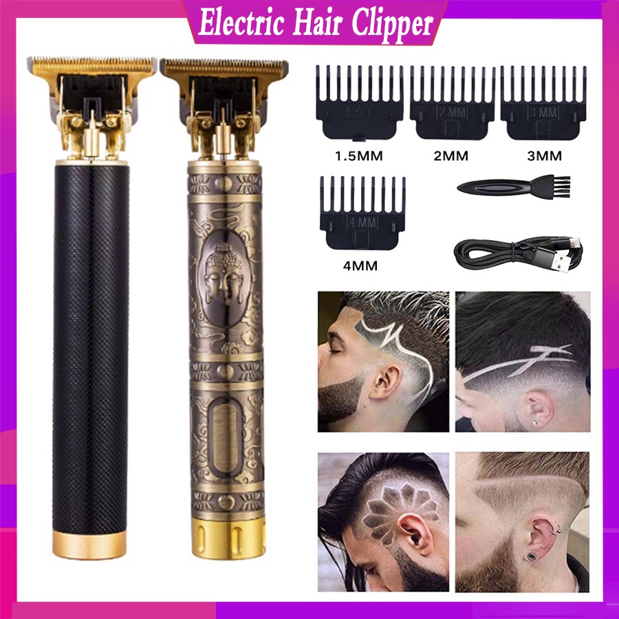 Electric Hair Clipper Wireless Hair trimmer / Barber Haircut / Battery ...