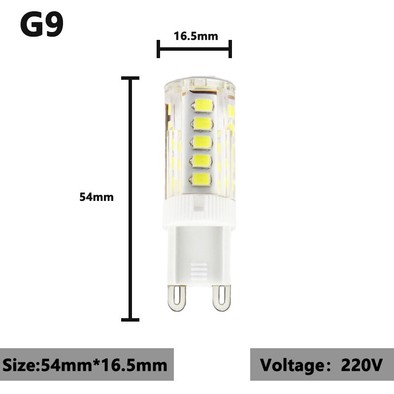 G9/G4/E14 LED Bulb Light 3W 7W 9W LED Lamp High Brightness Lamp Light ...