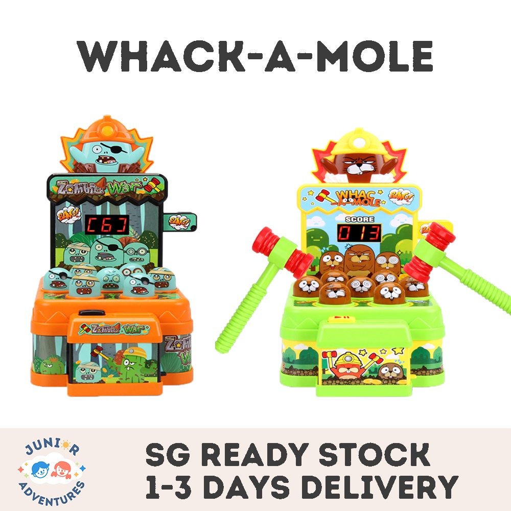 Whack a Mole Game Console Arcade Game Machine Hammer Toy Educational ...