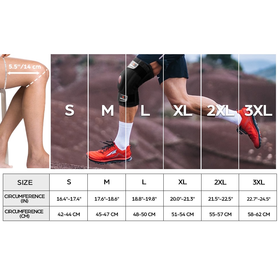 NEENCA Knee Brace for Knee Pain with Patella Gel Pad amp Side ...