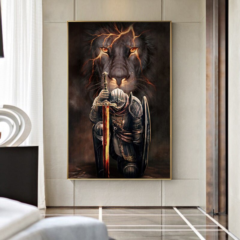 Wall Art Painting Christian Poster Symbols The Lord Jesus Christ In ...