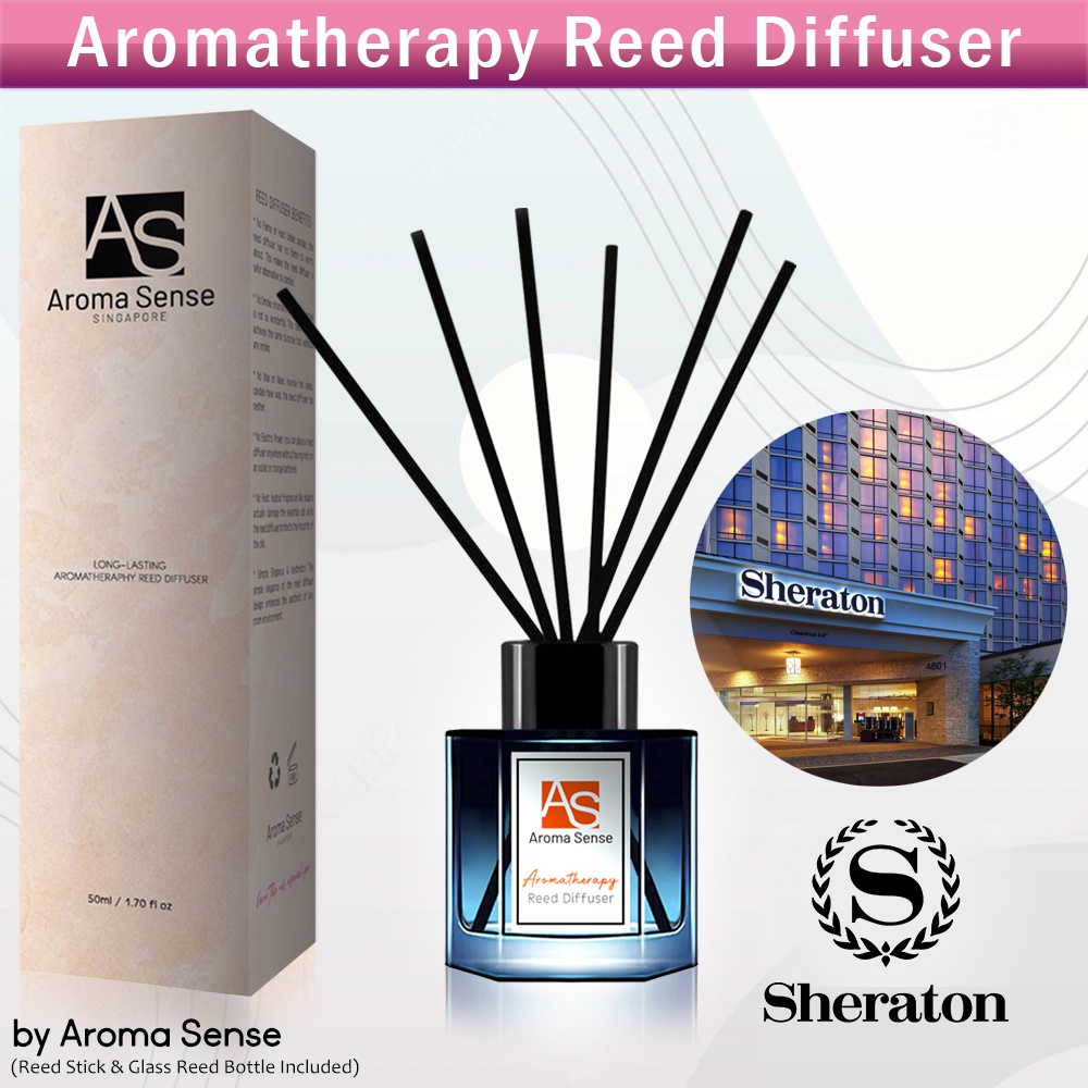 Aroma Sense Sheraton Hotel Aromatherapy Reed Diffuser (50ml), use for ...