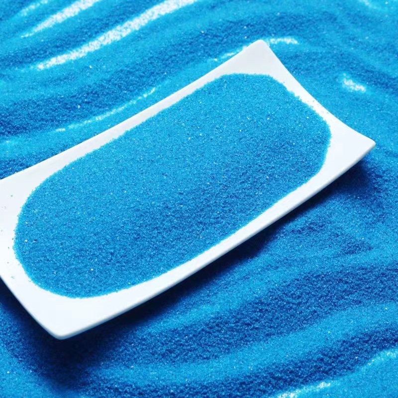 24g/pack Ecological Bottle Blue Sand Natural Quartz Sand Aquarium ...