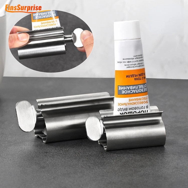 Creative Toothpaste Tube Squeezer Simple Toothpaste Roller Stainless ...