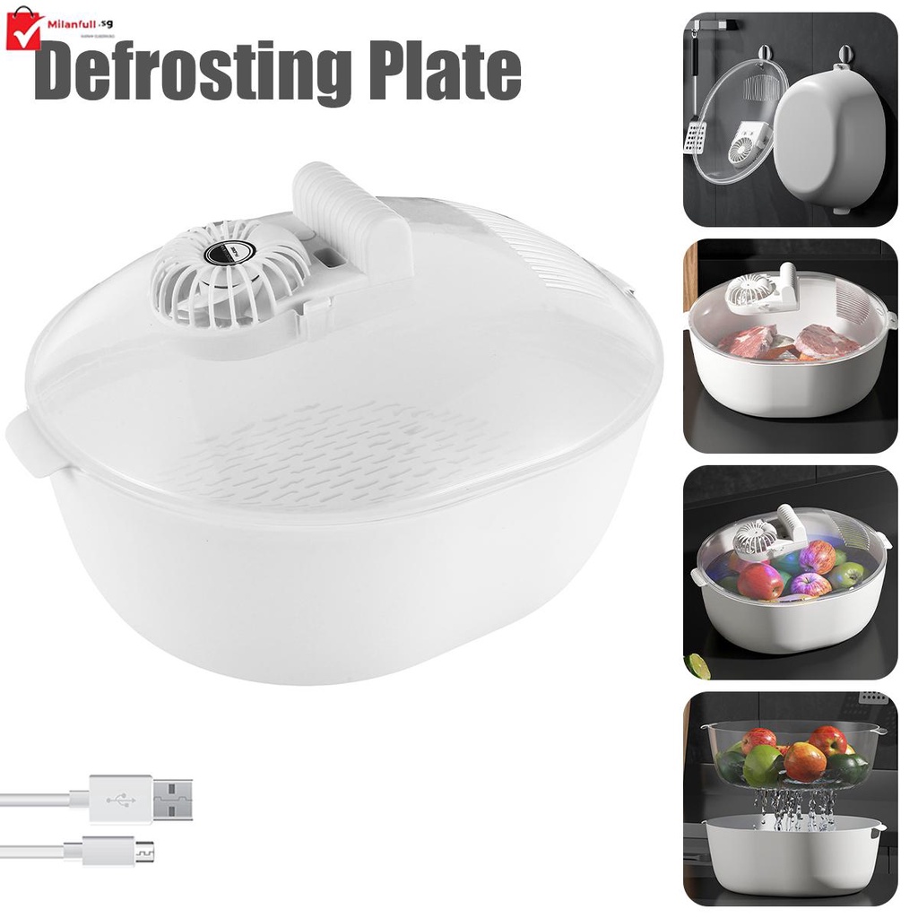 Defrosting Tray for Frozen Meat Fast Thawing Plate Board Meat Defroster ...