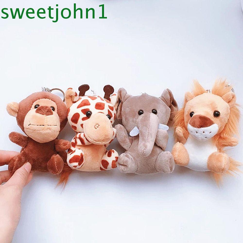 SWEETJOHN Party Gifts Stuffed Doll Keychain Cartoon Animal Plush Toy ...