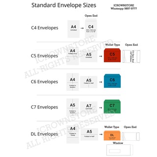 A4 C4 Envelope (250pcs/box) 324 x 229mm Envelopes peal seal | Shopee ...