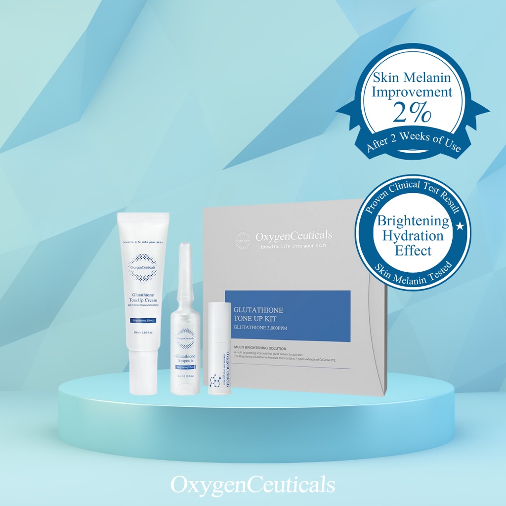 OxygenCeuticals Glutathione Tone Up kit(Ampoule&Cream) | Shopee Singapore