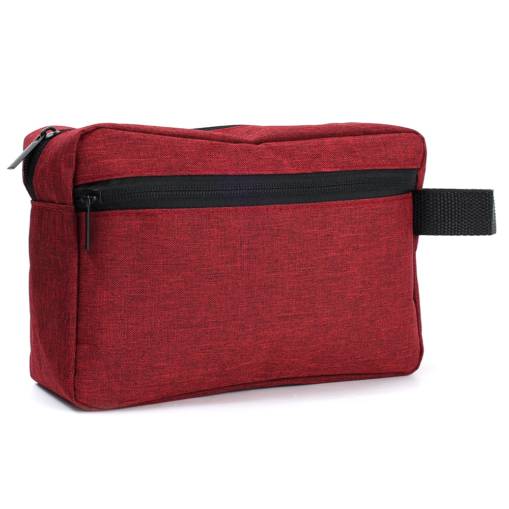 Travel Waterproof Cosmetic Bag with Handler / Large Capacity Make Up ...