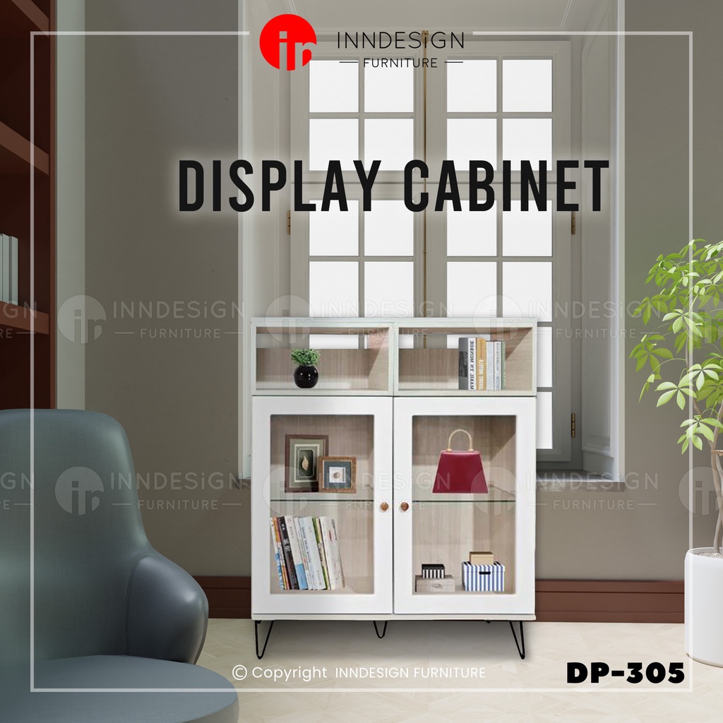 [LOCAL SELLER] DP305 Display Cabinet / Console Table / Storage ...