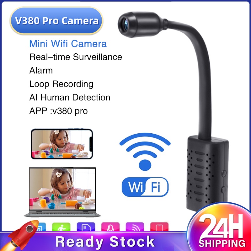 Emerit V380 Pro Camera 1080P HD Mini Camera Home Security Wifi USB ...