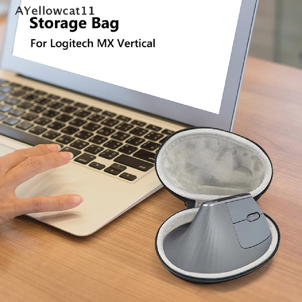 AA Eva Mouse Case for Logitech MX Vertical/Lift Vertical Zipper Hard ...