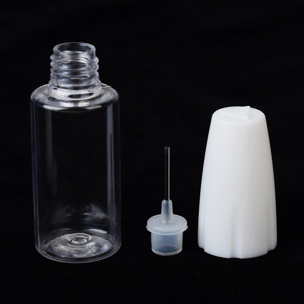 10ML Pinhole Bottle With Cap, Long Needle Tube Bottle, PET Plastic ...