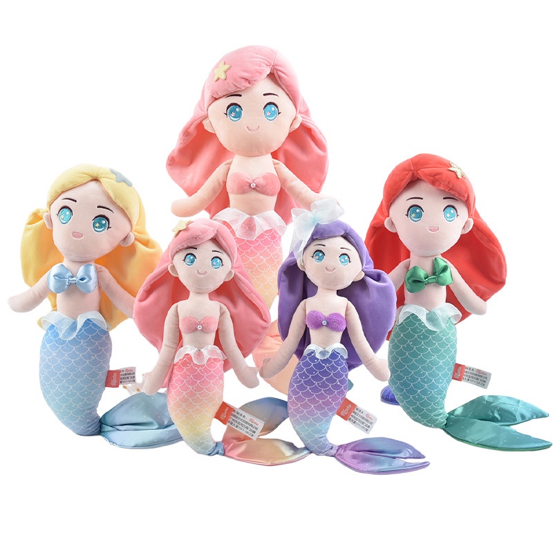 Lovely Princess Mermaid Toys Series-Stuffed Animal Toy For Baby Kids ...