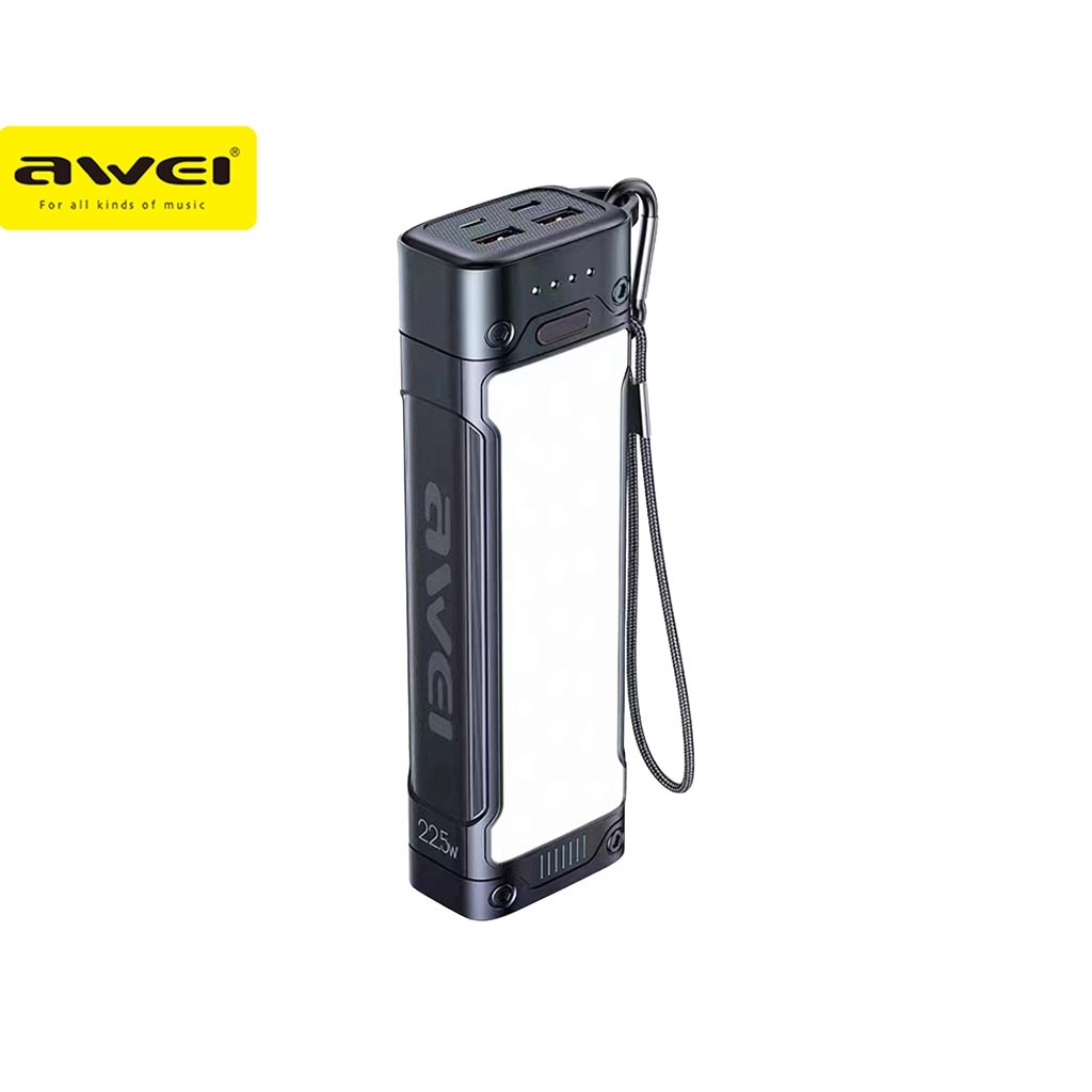 LED Light Power Bank 10000mAh 20000mAh Portable Type-C Battery P175K ...