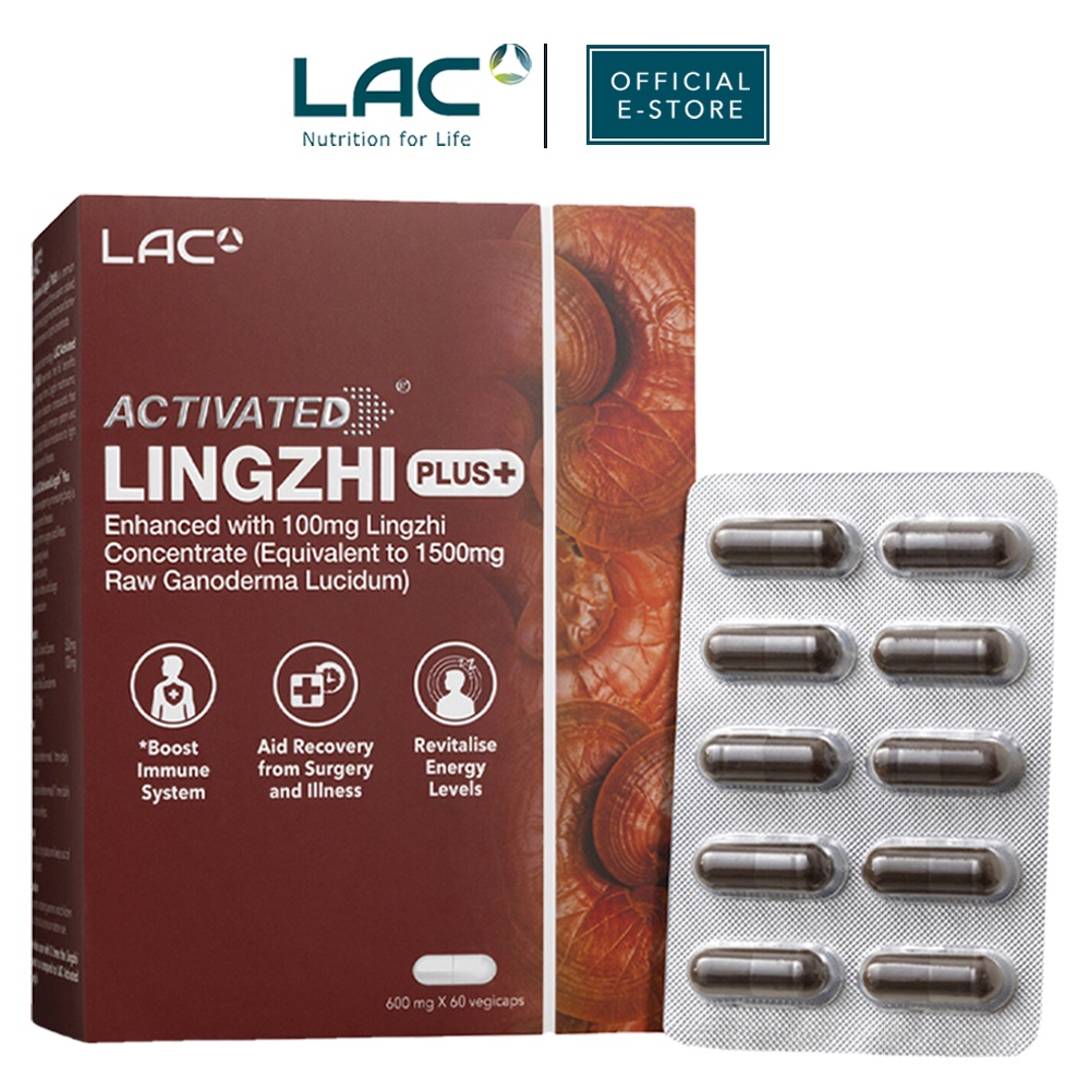 [LAC ACTIVATED] Lingzhi Plus - Enhanced with 100mg Lingzhi Concentrate ...
