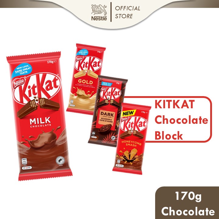KIT KAT Chocolate Block, 170g | Shopee Singapore