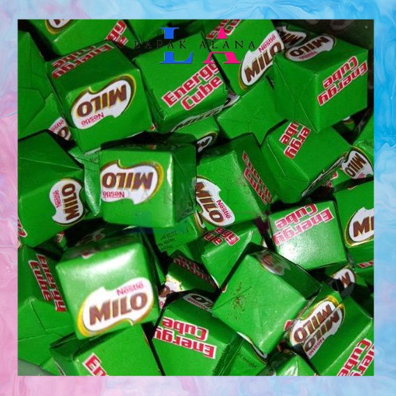 LOKAL (1PCS) Local Miilo CUBE Candy Retail Miilo Milo Chocolate Grains ...