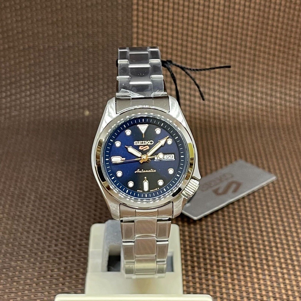 Seiko 5 Sports SRE003K1 Blue Dial Analog Automatic Ladies Casual Watch ...