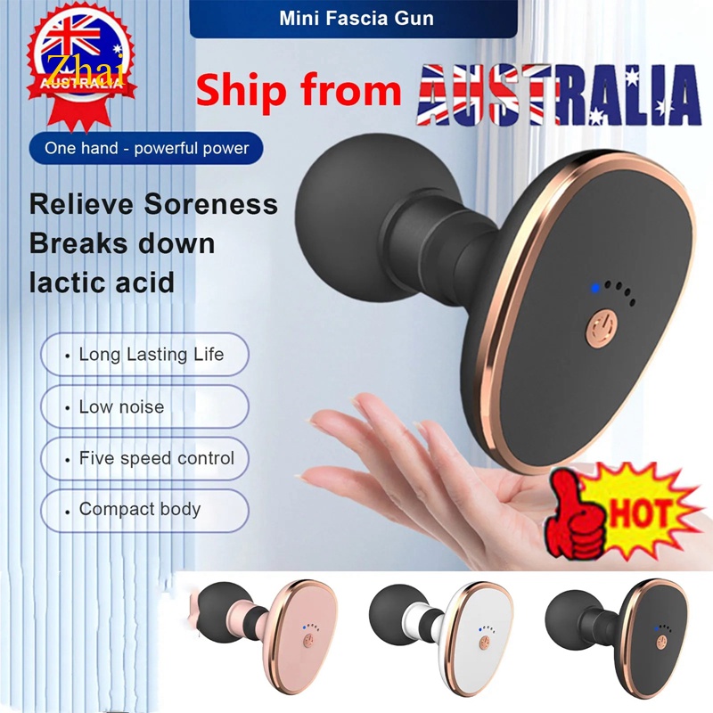 Deep Muscle Massage Gun Electric Massager Mini Gun for Belt Body Gun ...