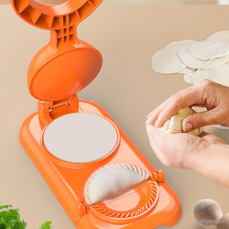 2 in 1 Press Dumpling Wrapper Dough Pressing Tool Set Dumpling Crust ...