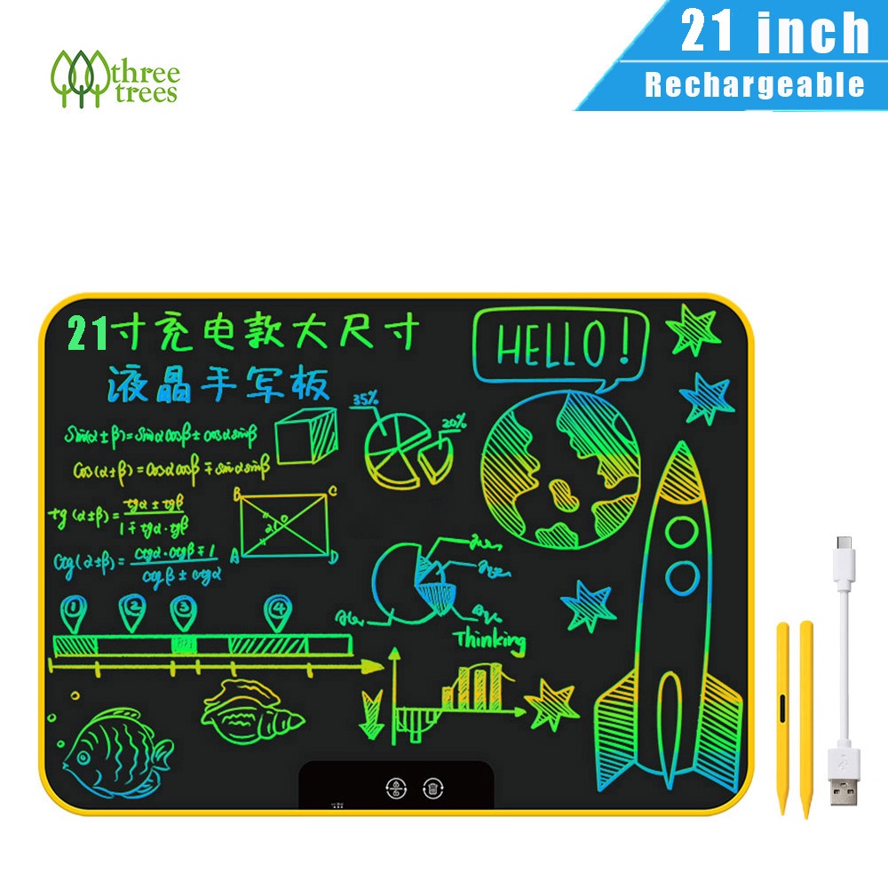 16/21 Inches LCD Writing Tablet, Big Size Rechargeable Drawing ...