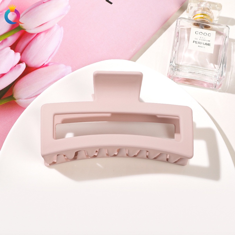 Cute Pink Hair Clip Girls Hair Claw Clip Flower Grab Clip Women Hair ...