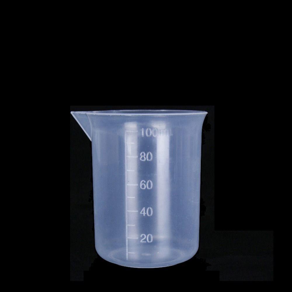 PERRY1 Beaker Portable 50/100/150/200/250/500/1000ML Transparent for ...