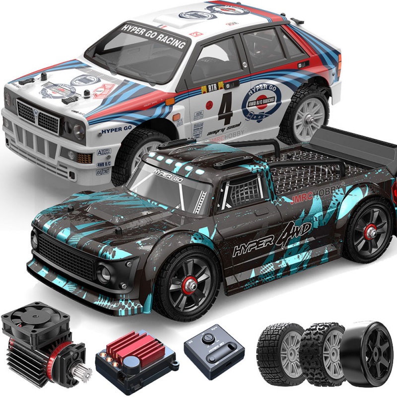 MJX Hyper Go 1/14 High Speed On Road RC Rally Car With Gyro Metal Chassis And Extra Drift Wheel ...