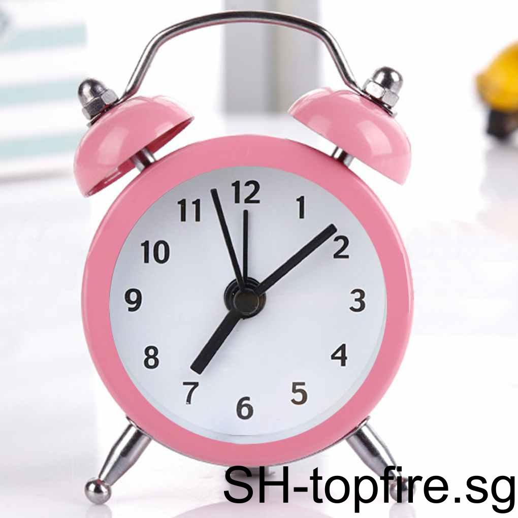 Back to School Alarm Clock Loud Clocks Silent Vintage Retro Battery ...