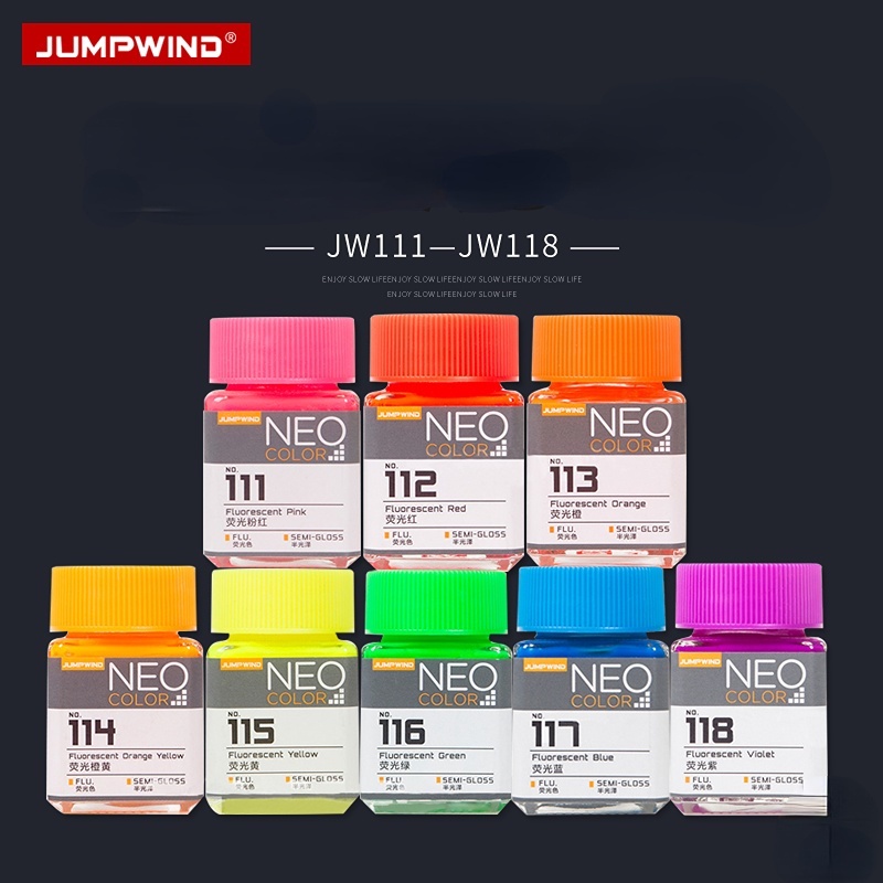 18ML Jumpwind Neon Color Fluorescent Color For Gundam Model 111-118 | Shopee Singapore