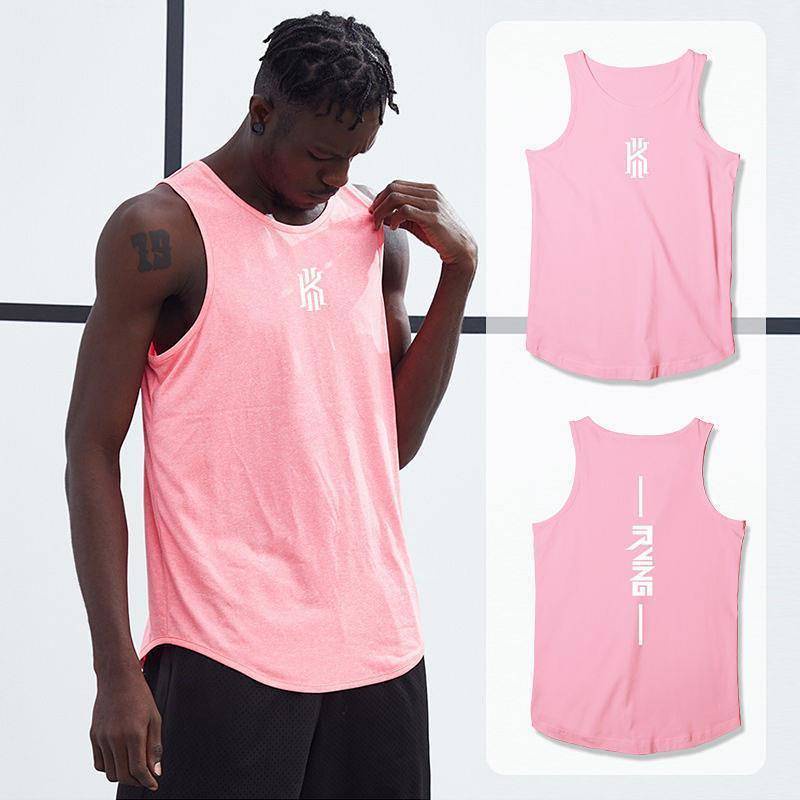 Sports Vest Men's Workout Clothes Basketball Top Loose-Fitting ...