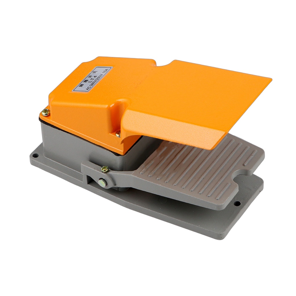 LT4 Aluminium Case Electric Momentary Pedal Switch with Foot Guard ...