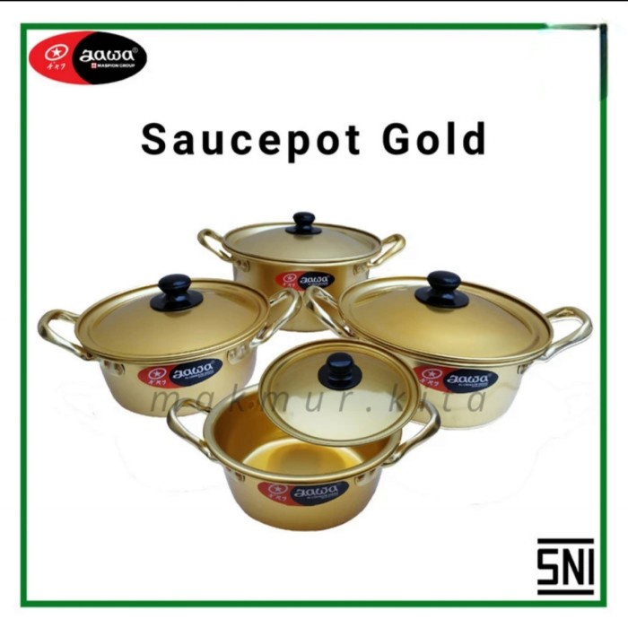 20cm Gold Gold Pan Java Maspion Korean Ramen Pot 20cm | Shopee Singapore