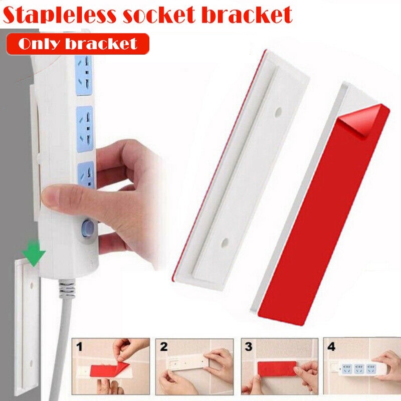 Portable Self Adhesive Moveable ABS Plastic Socket Fixed Rack/ Creative ...