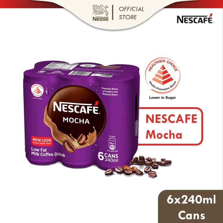 NESCAFE Can Mocha (6 x 240ml) | Shopee Singapore