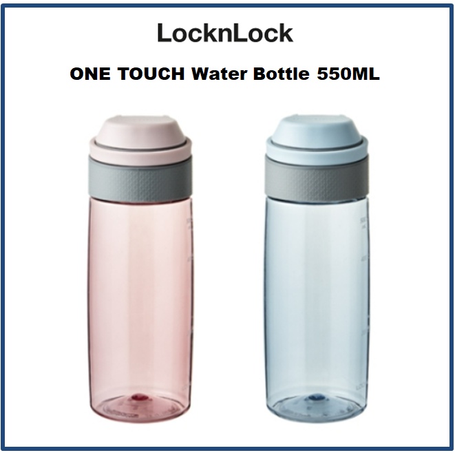 [LOCKNLOCK] ONE TOUCH Water Bottle 550ML ABF762 | Shopee Singapore