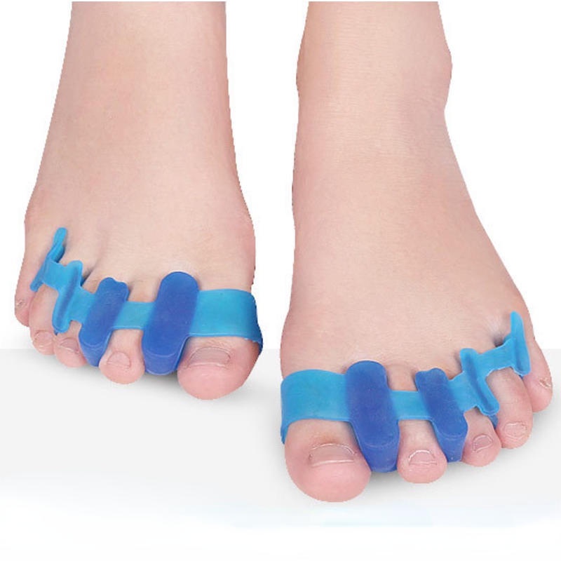 2PCS Toe Separator Hallux Valgus Corrector Bunions Finger Separator Toe ...